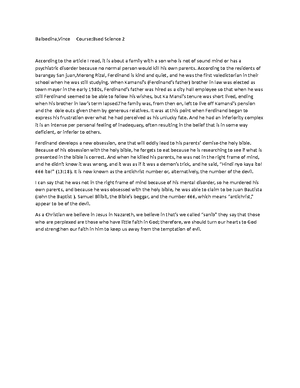 Logos - Bsed science - Studocu