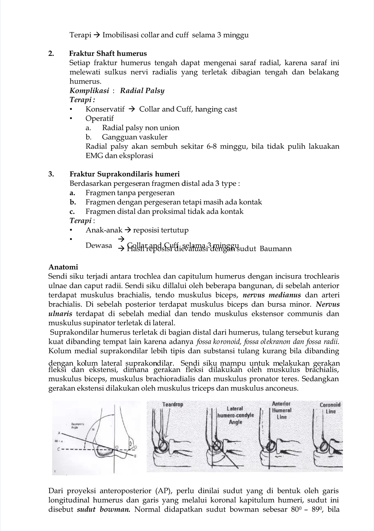 Catatan orthopedi 15 18 - TerapiTerapi Imobilisasi collarImobilisasi ...