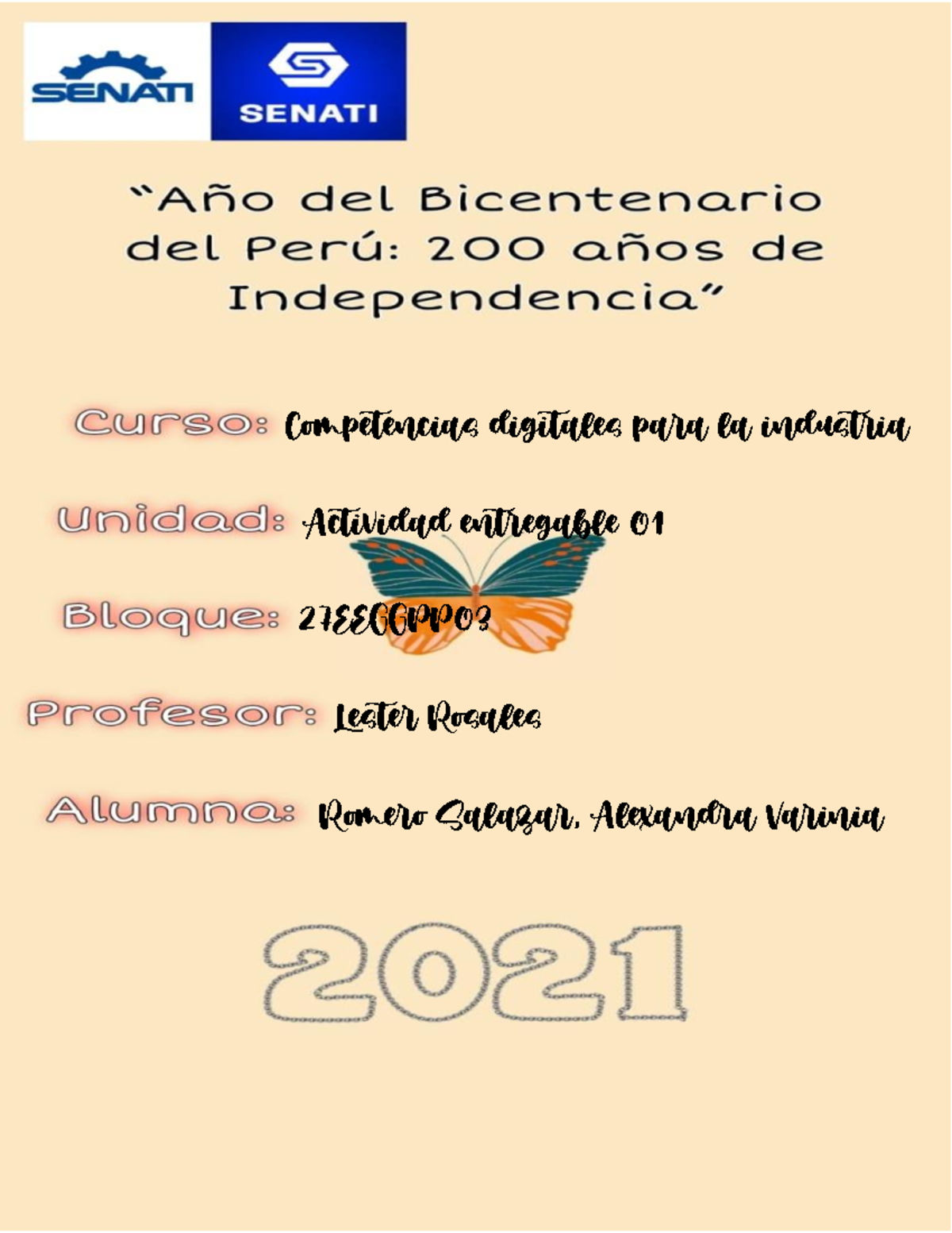 SINU-144 Entregable 01 - Actividad entregable 01 27EEGGPP Lester ...