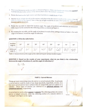Eyepiece Lens and Telescope - PHY 112 - Studocu