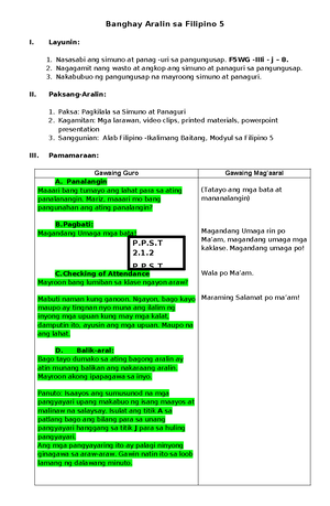 Detalyadong banghay arail sa AP V - DETALYADONG BANGHAY ARALIN SA ...