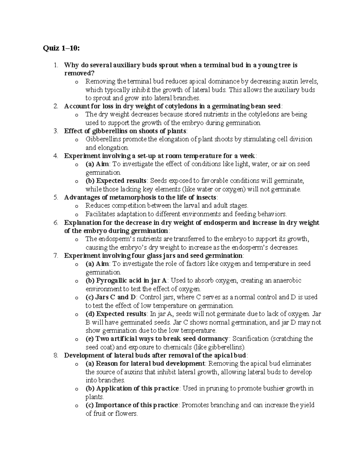 Answer correct - Its all about notes - Quiz 1–10: 1. Why do several ...