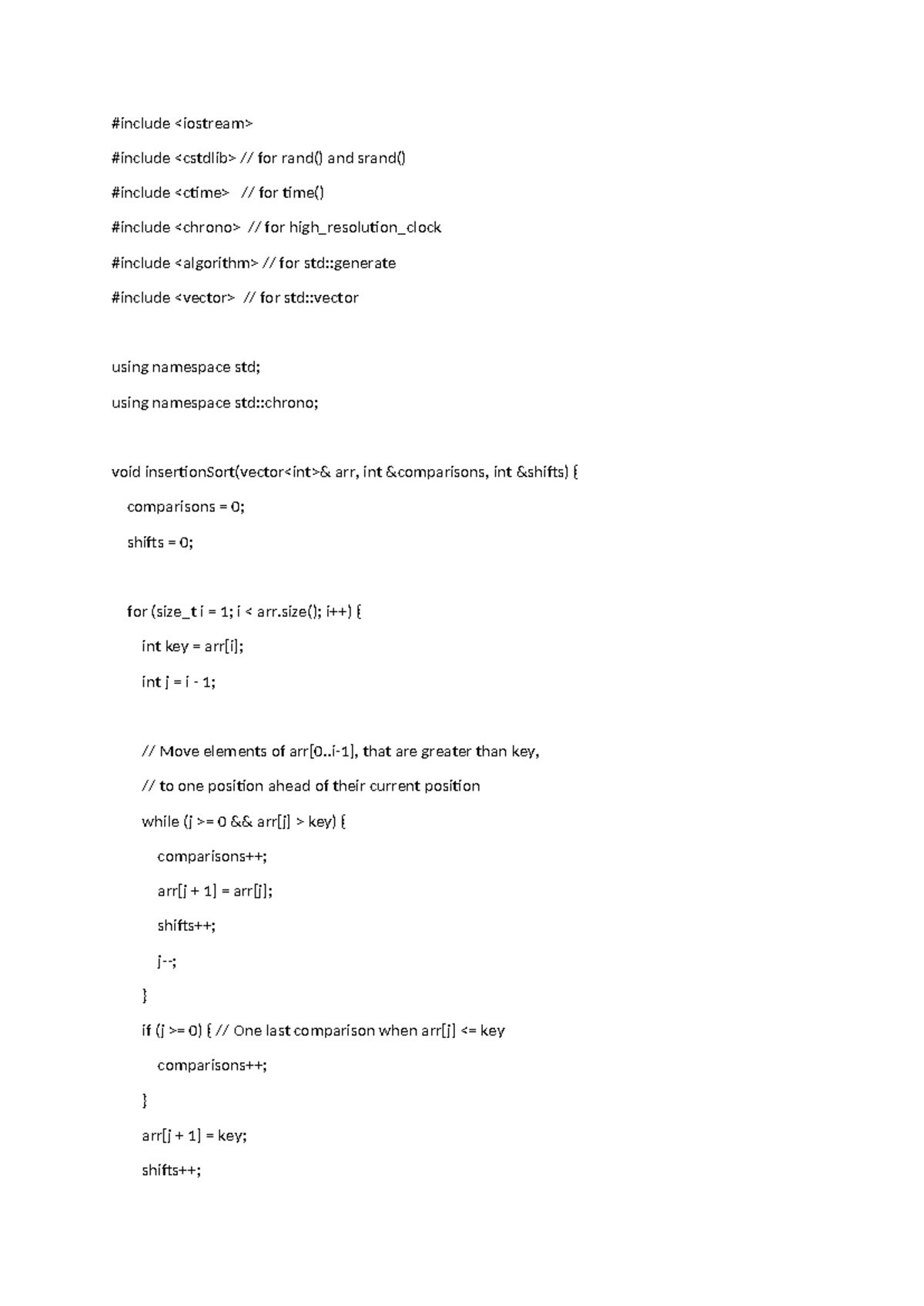 Include - nothing to say.. - #include #include // for rand() and - Studocu