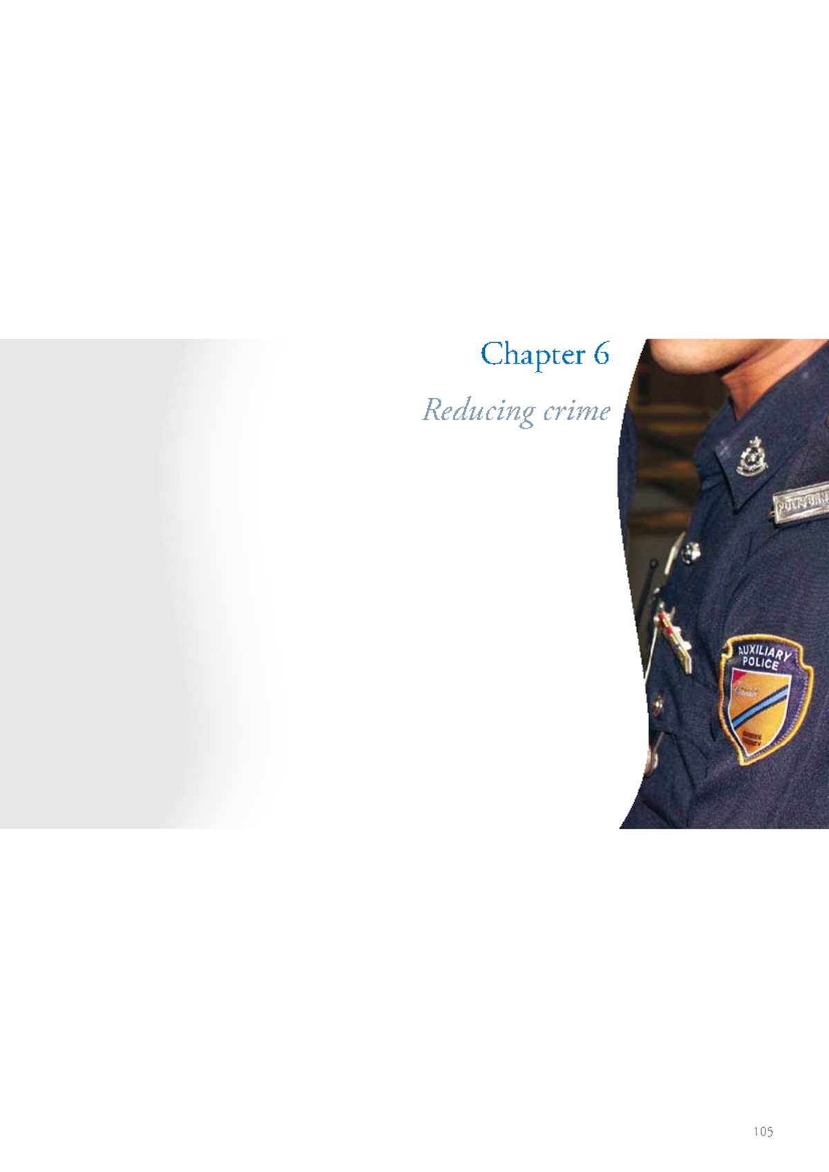 Reducing Crime - Chapter 6 Reducing crime GTP Roadmap Chapter 6 ...