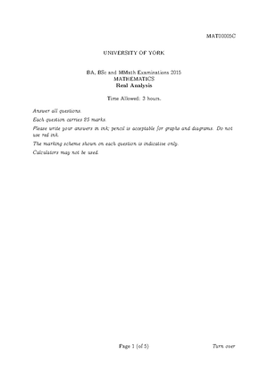 Real Analysis Section 1-5 notes - Real Analysis Lecture notes 2017/18 ...