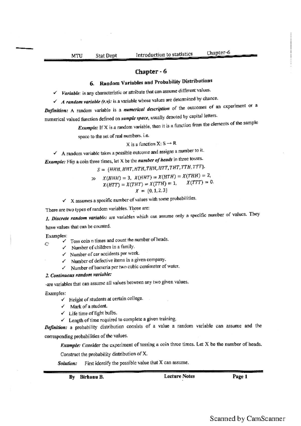 Stat ch-6 - Exelent - Visual basic - Studocu