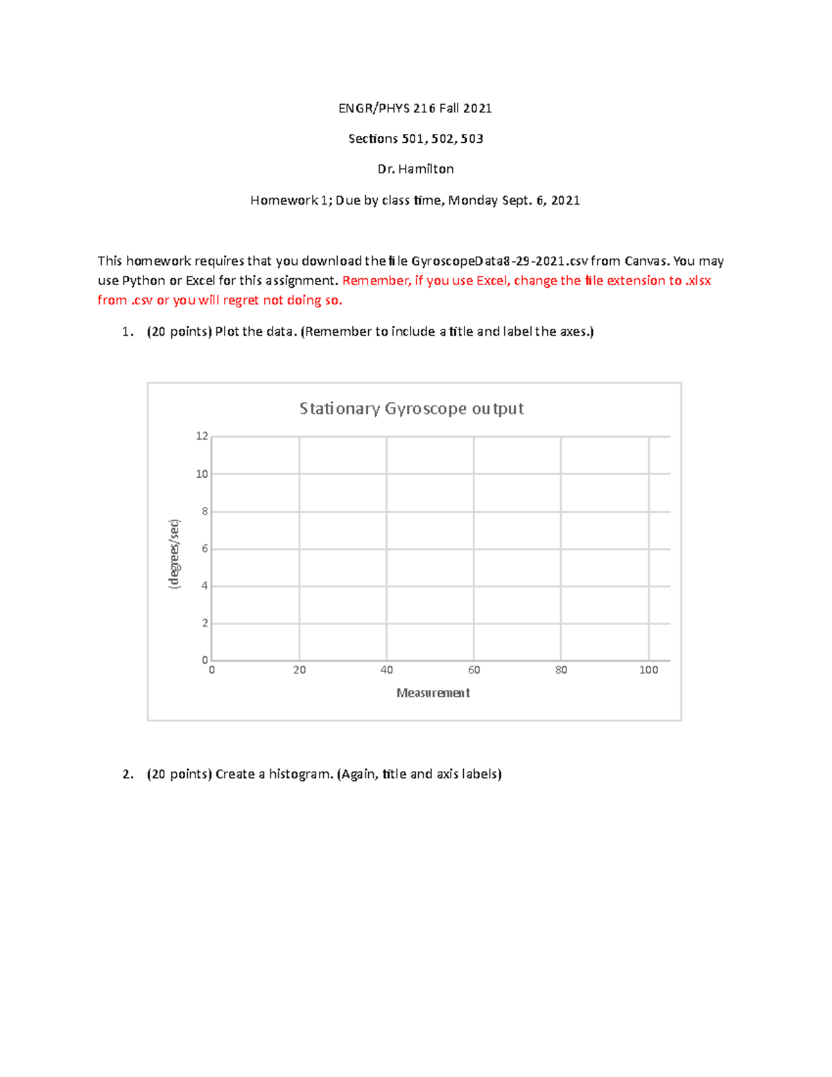 ENGR216 F21HW1 - hw1 - ENGR/PHYS 216 Fall 2021 Sections 501, 502, 503 ...