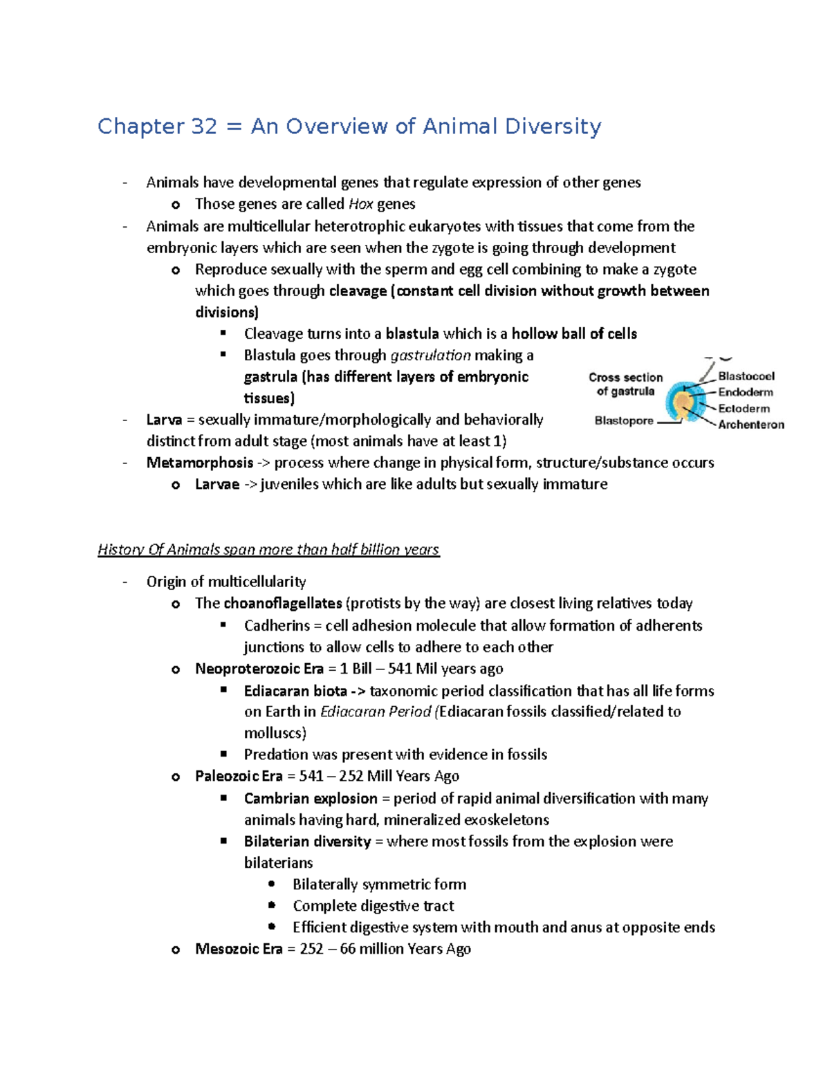 Exam 3 Study List and Description Of What To study - Chapter 32 = An ...