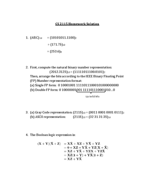 CS2115-2122A - exam - 8 - The processor supports the instructions in ...