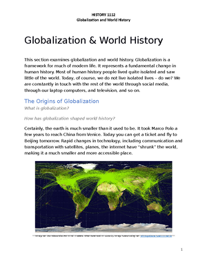 HIST 1112 - The Three-World Model - The Three-World Model The Three ...