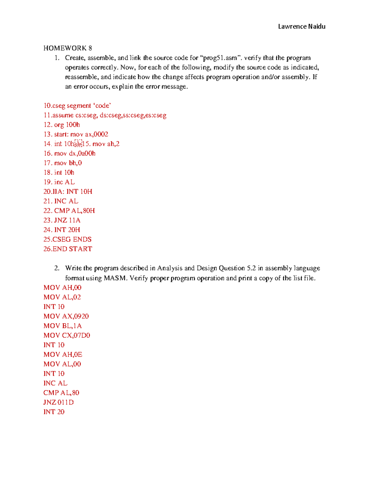 Homework 8 Warning Tt Undefined Function 32 Lawrence Naidu