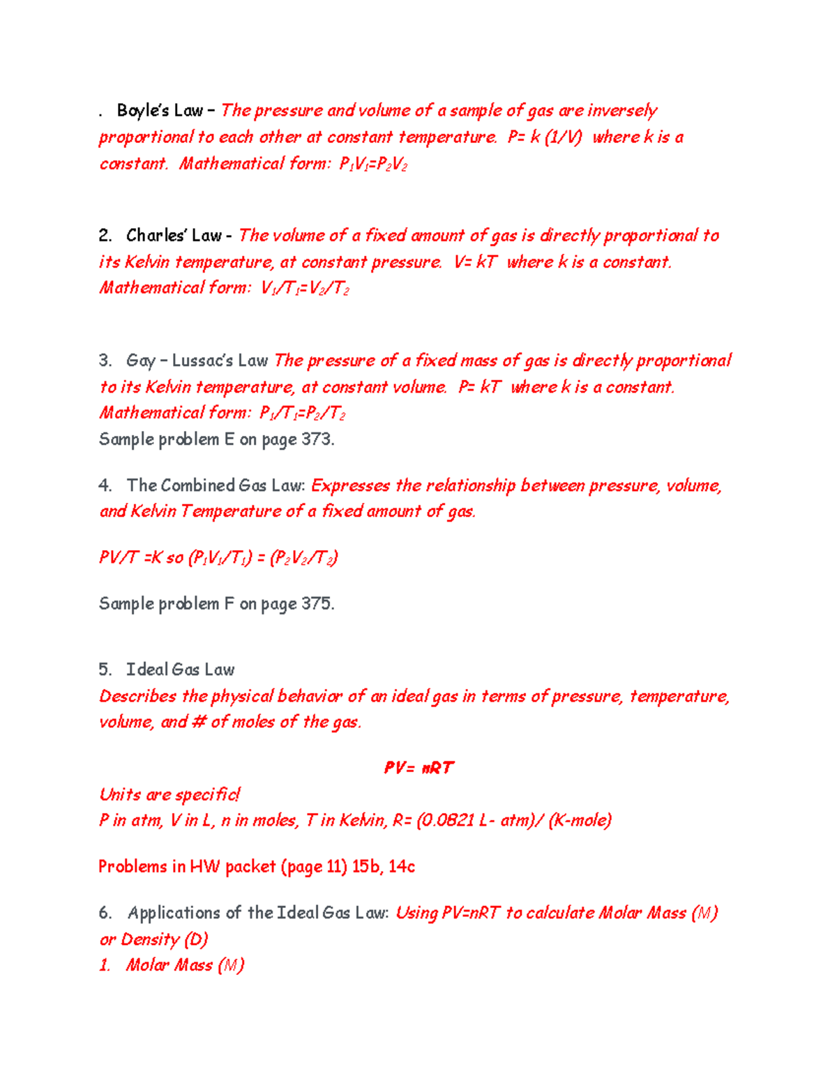 Chem 26 - Fall 2022 Dr. Gasery Chemistry document requirements LSU ...