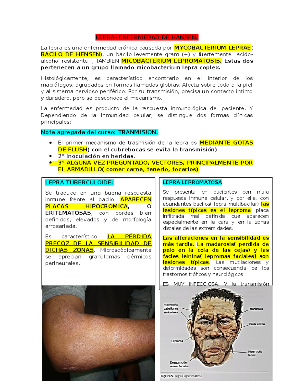 Lepra - LEPRA- ENFERMEDAD DE HANSEN. La lepra es una enfermedad crónica ...