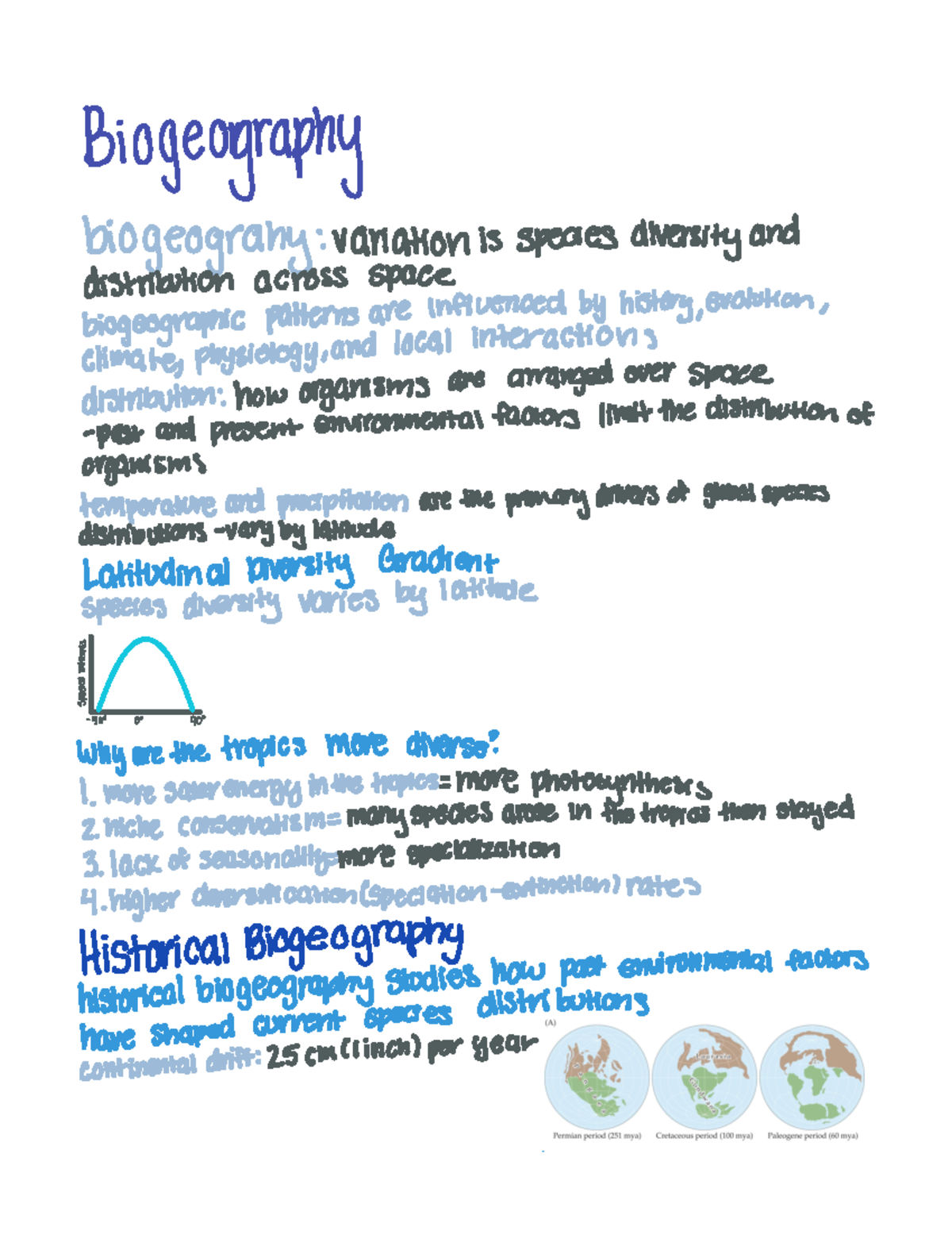 Biogeography Biology 150 Biogeography Biogeograhy Variation Is