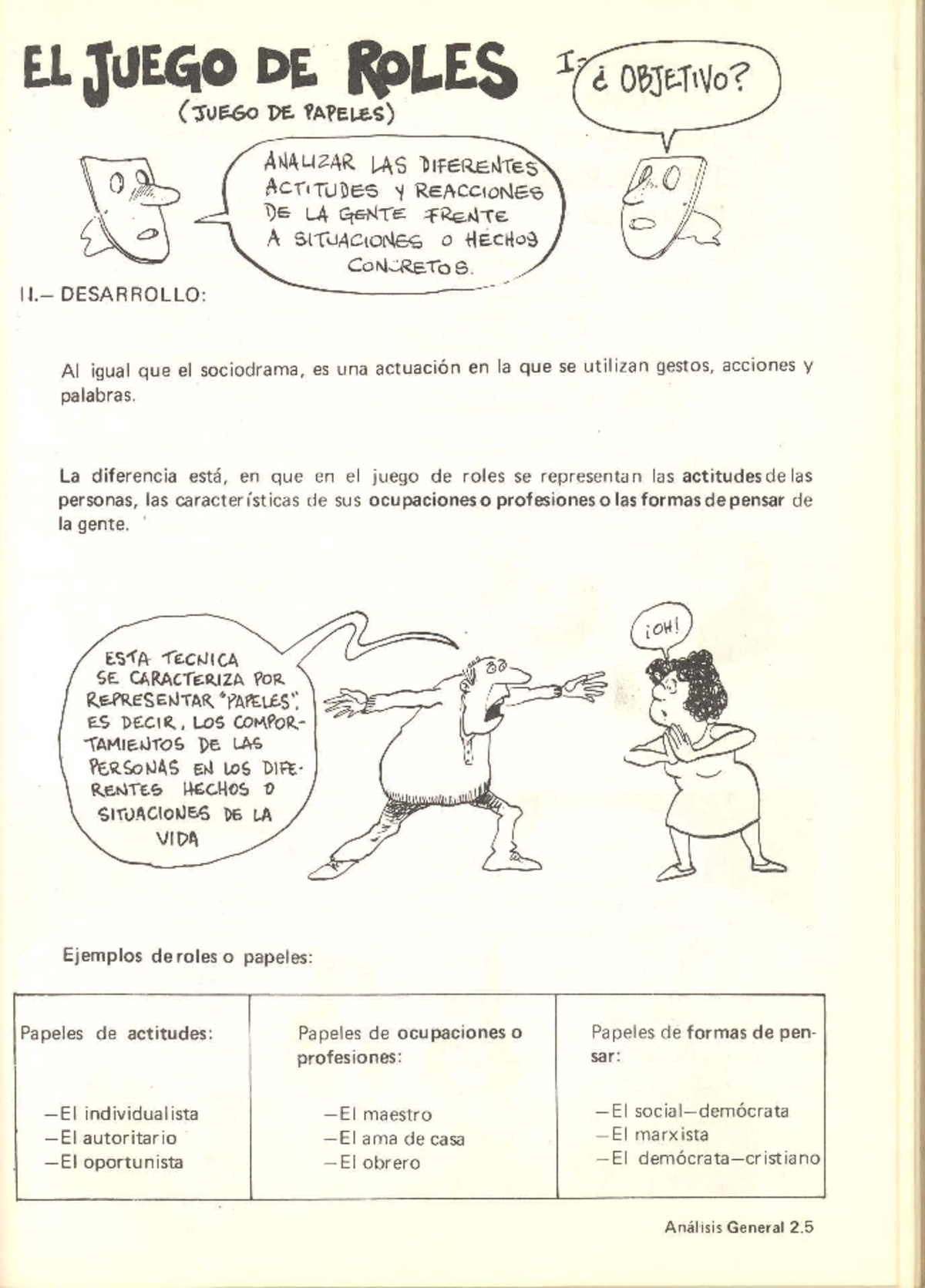 Juego DE Roles - 11.- DESARROLLO: At\ u 2-A-R l,.i\ s 'b 1fERE~-n~s t ...