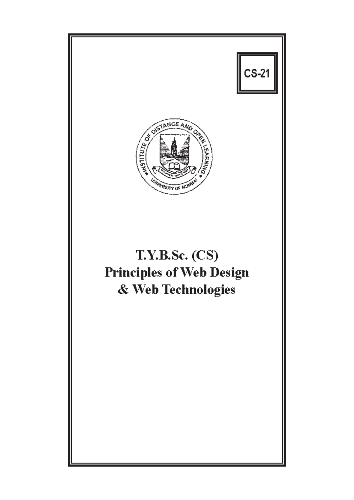 R5-Rev-4 Web-Technologies-7skills - CS- T.Y.B. (CS) Principles of Web ...
