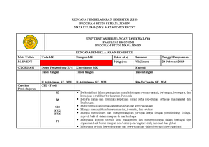 Pengembangan Kurikulum Berbasis OBE - Library Material Preservation ...