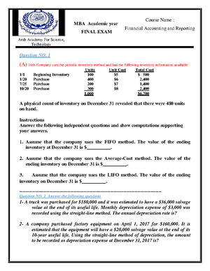 Chapter (5) Breakeven Analysis - Exercises and Problems With Solutions - Chapter (5) Breakeven ...