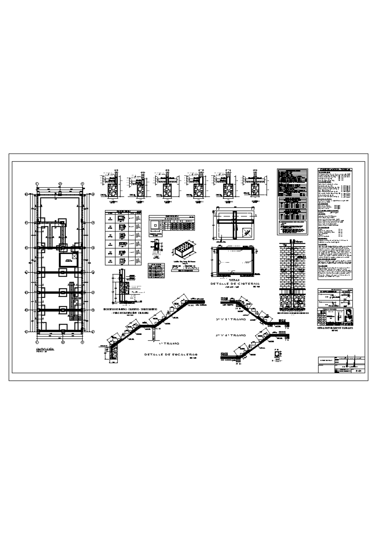 3.- Plano- Estructuras (1)-Model - En todos los elementos, se empleará fierro corrugado G ...
