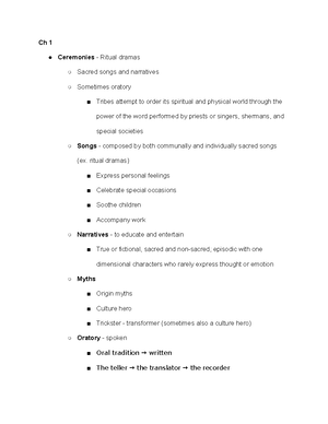 Native American Literature Notes Week 4 - Charles Alexander Eastman ...
