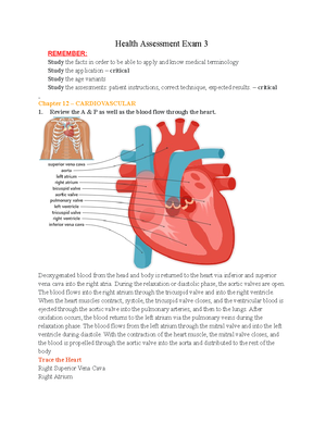 HA LEC - notes - Health Assessment -collection of data about an ...