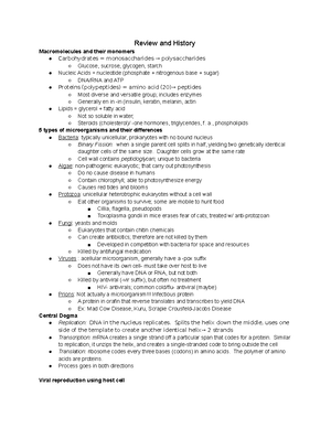 Lecture 7B Appendix - BIO 420 - BMCC - Studocu