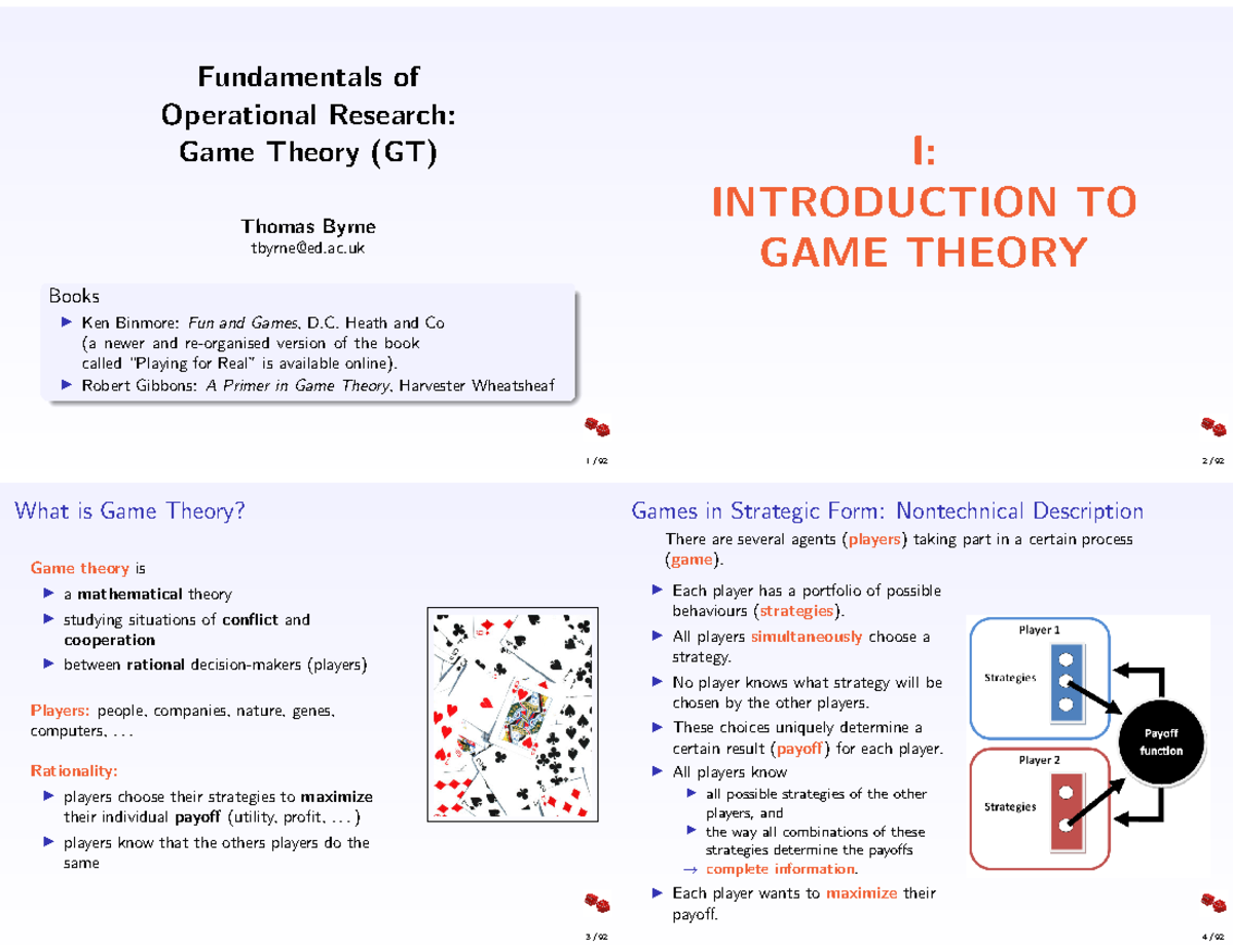 Fundamentals of Operational Research Lecture Notes - MATH10065 - Edin ...