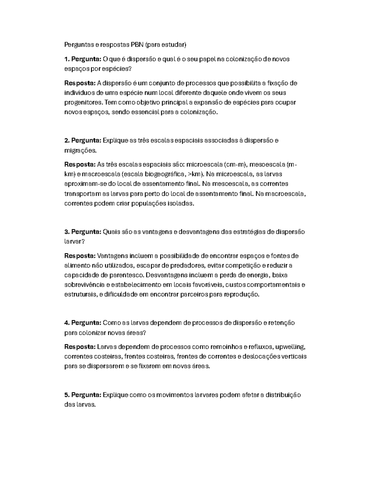 Elabore 5 Questões Com Perguntas E Respostas - FDPLEARN