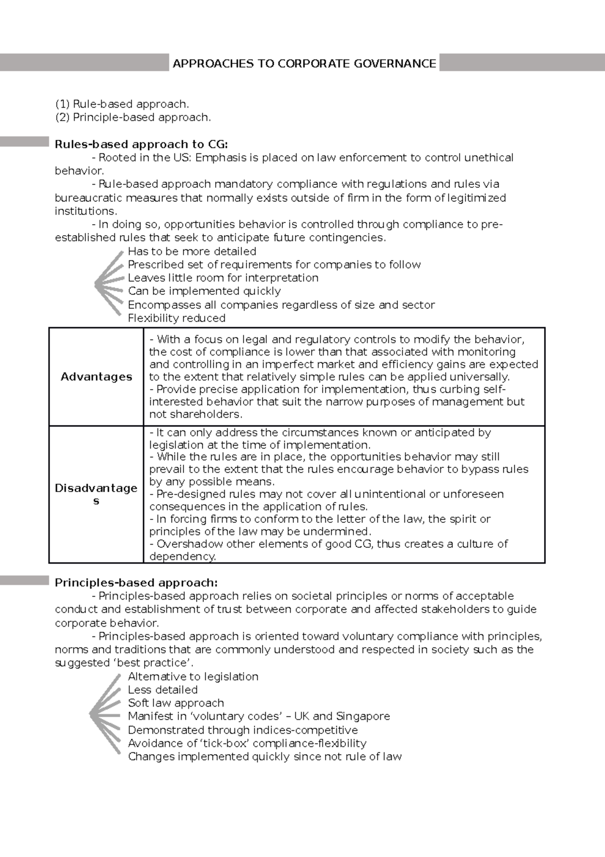 Chapter 3 - Approaches to Governance Management - APPROACHES TO ...