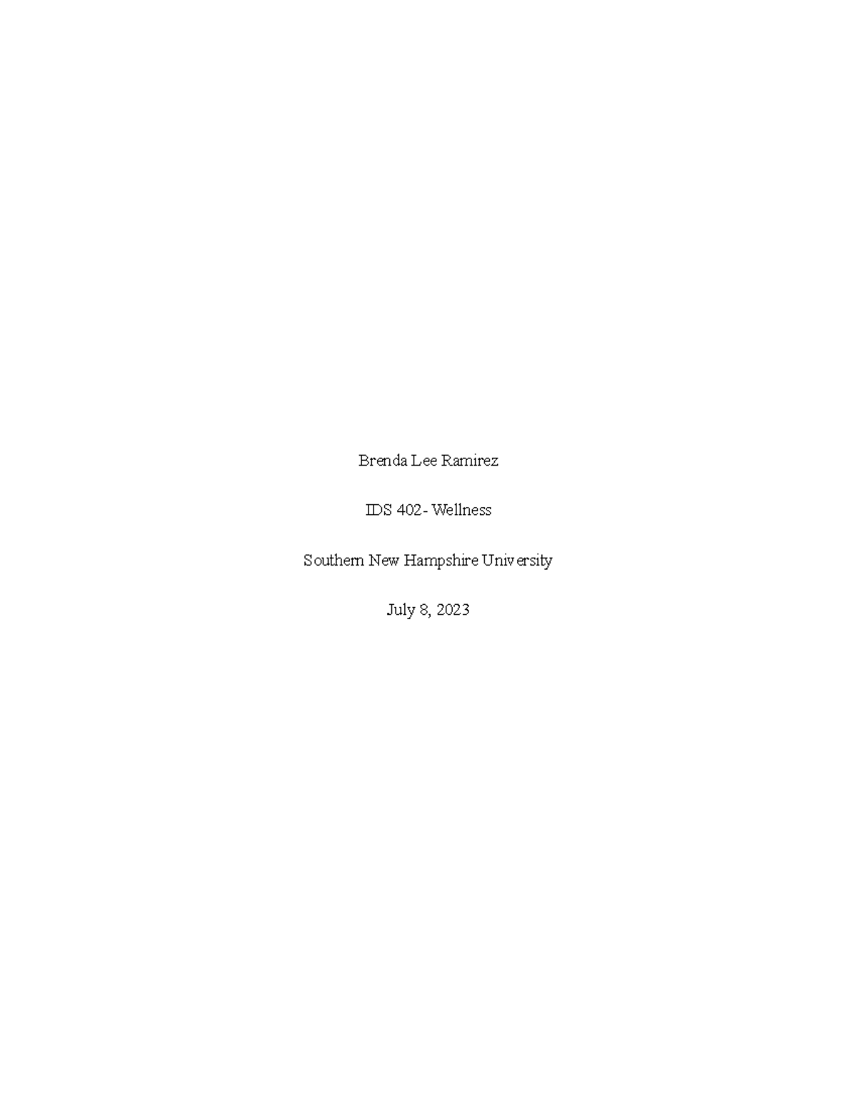 IDS 402 2-2 Activity - passed assignment - Brenda Lee Ramirez IDS 402 ...