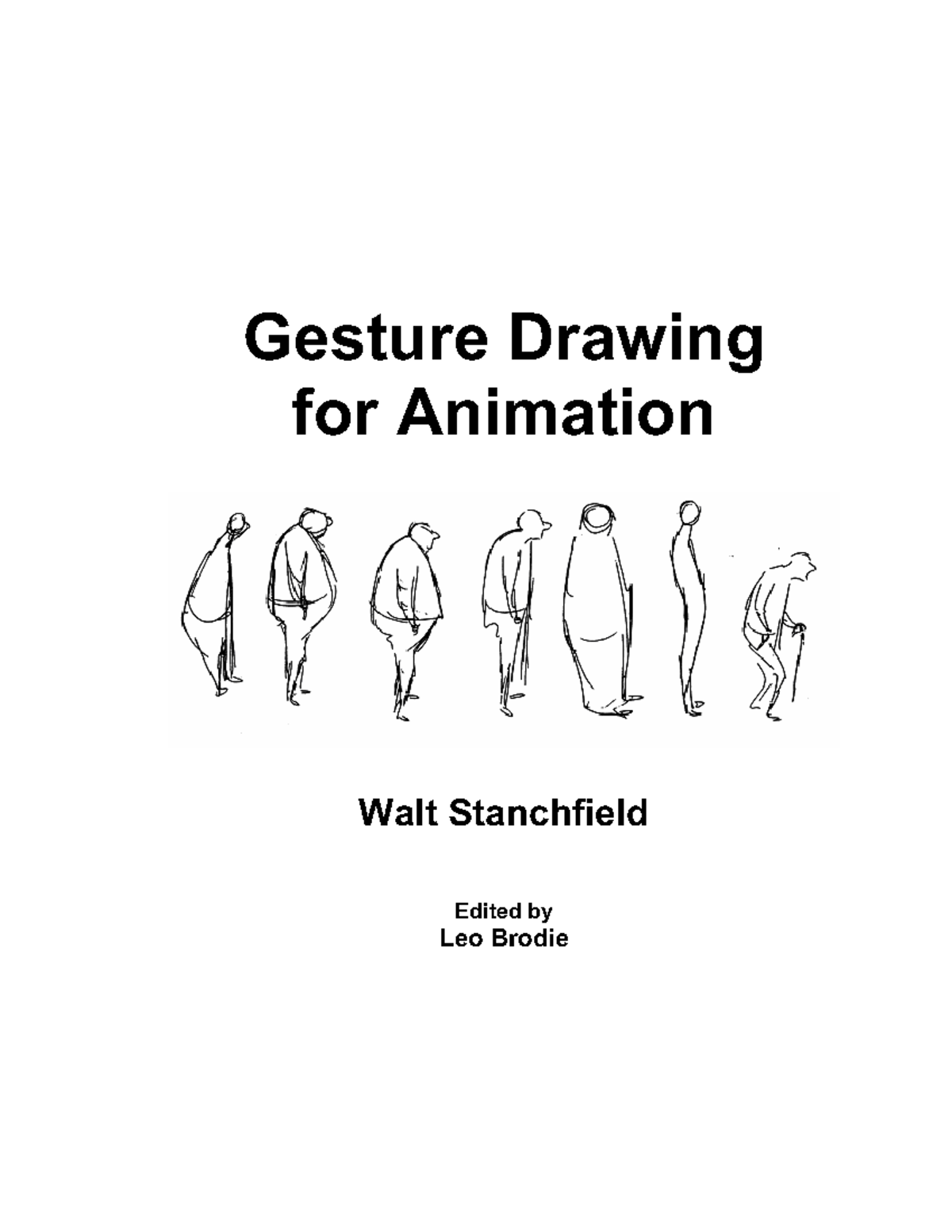 Gesture Drawing for Animation - Gesture Drawing for Animation Walt ...