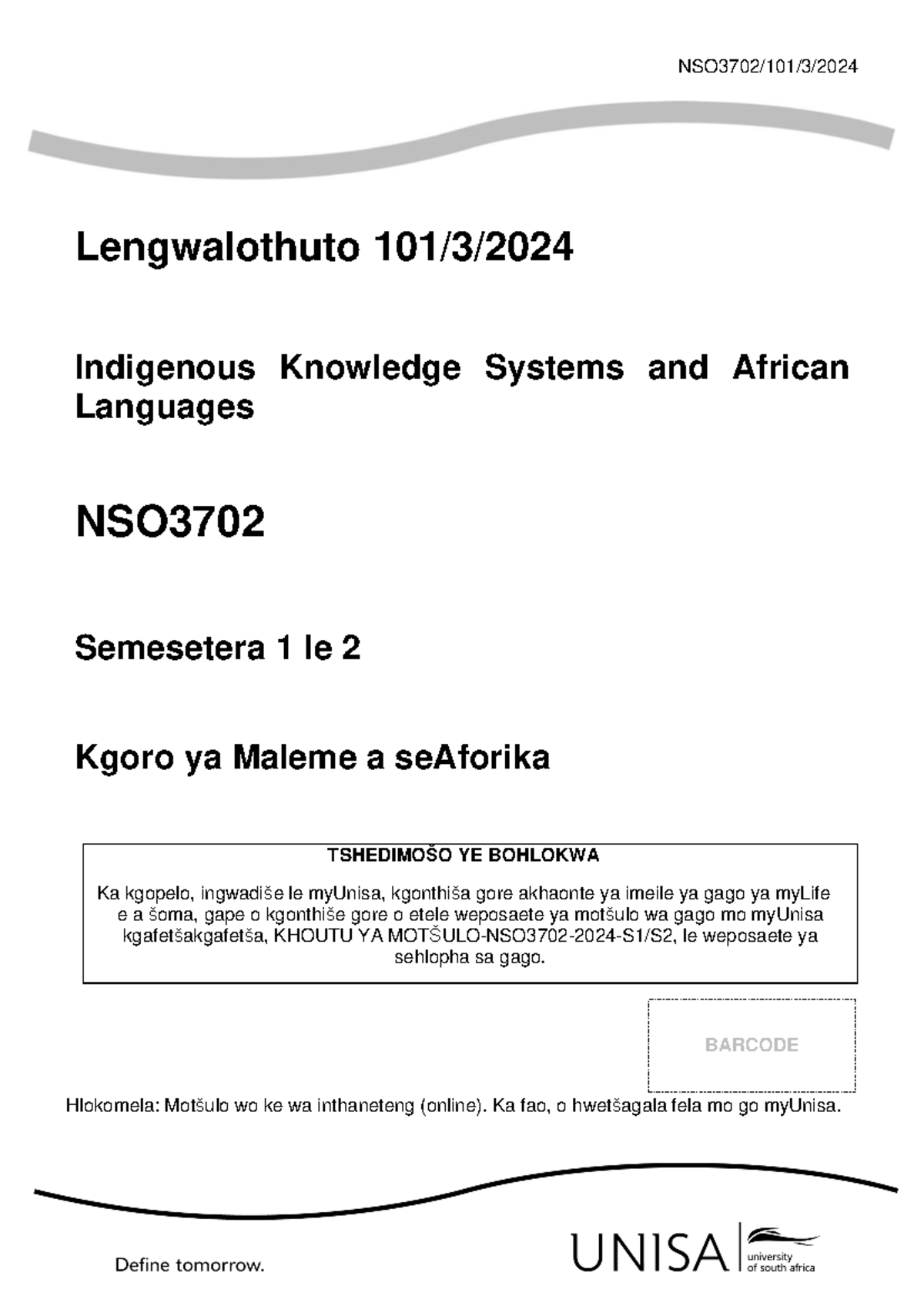 101 2024 3 b - NSO3702/101/ 3 / 2024 Lengwalothuto 101/ 3 /202 4 ...