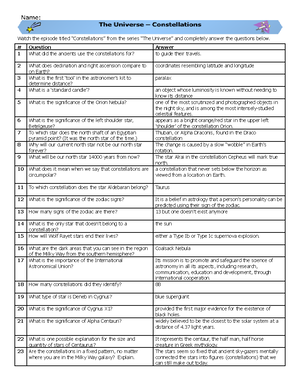 Big Bang SE - Gizmo for a Lab - Name: Date: Student Exploration: Big ...