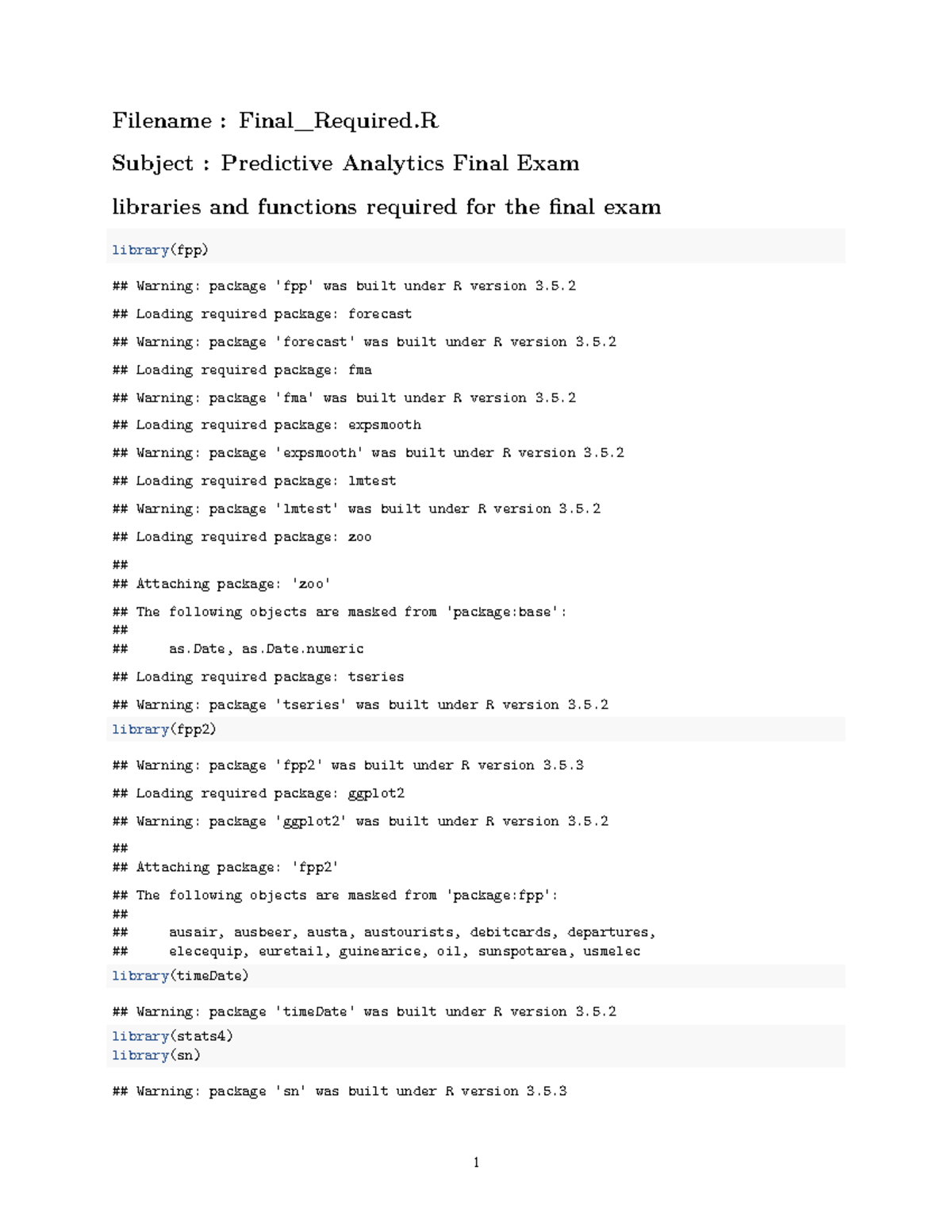 Exam 21 July 2019, questions and answers - Filename : Final_Required ...
