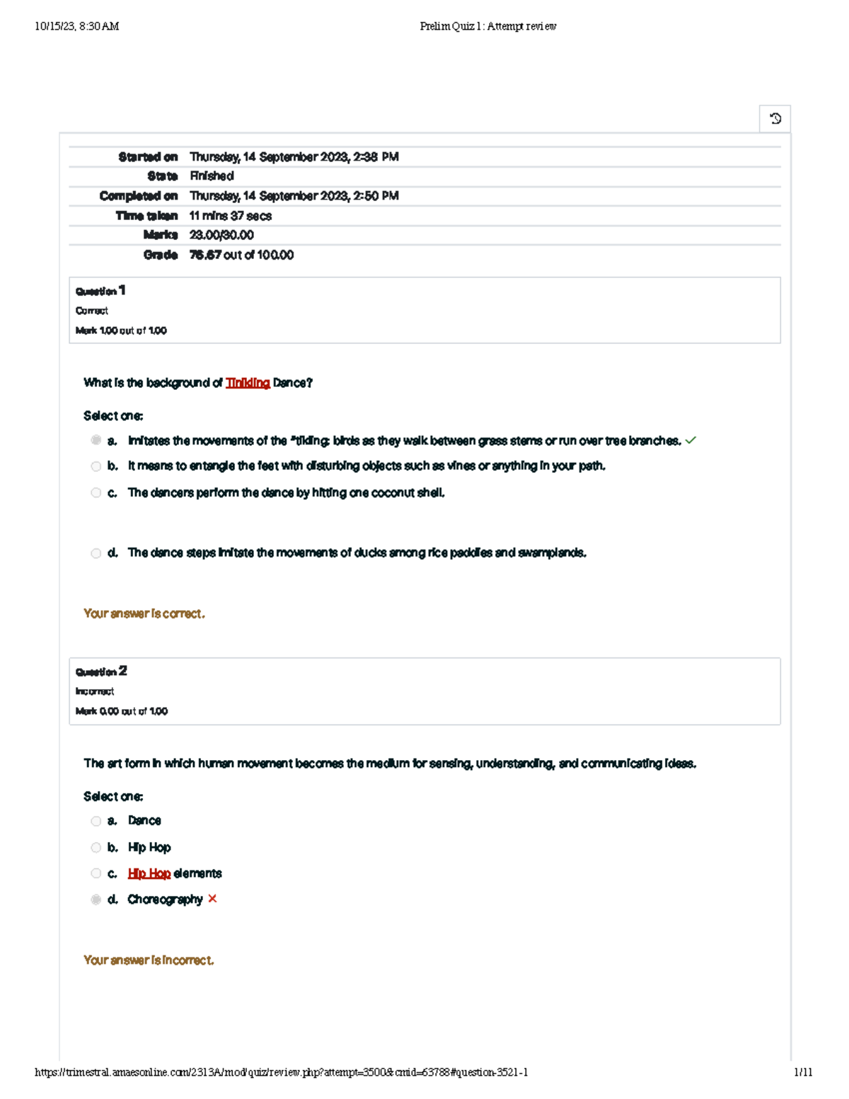 Prelim exam pe - - Studocu