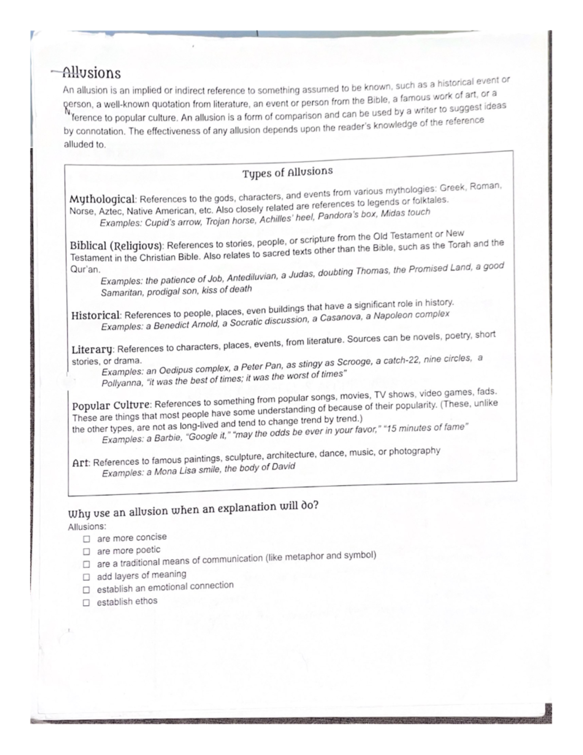 Historical References to people, places, even buildings that have a ...