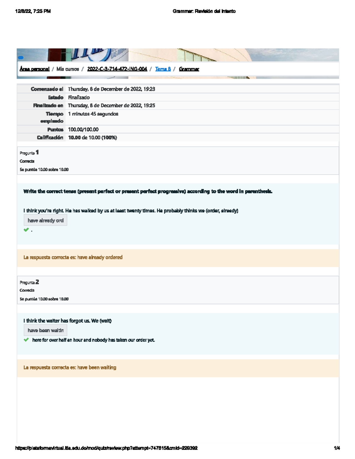 Tema 8 Grammar - fghgfhgfhgf - Inglés - Studocu