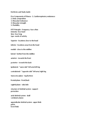 Kin Notes - Kinesiology introduction, background, and research points ...