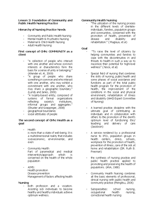 Maternal and Child nursing(2nd sem) - Maternal and Child Nursing ...
