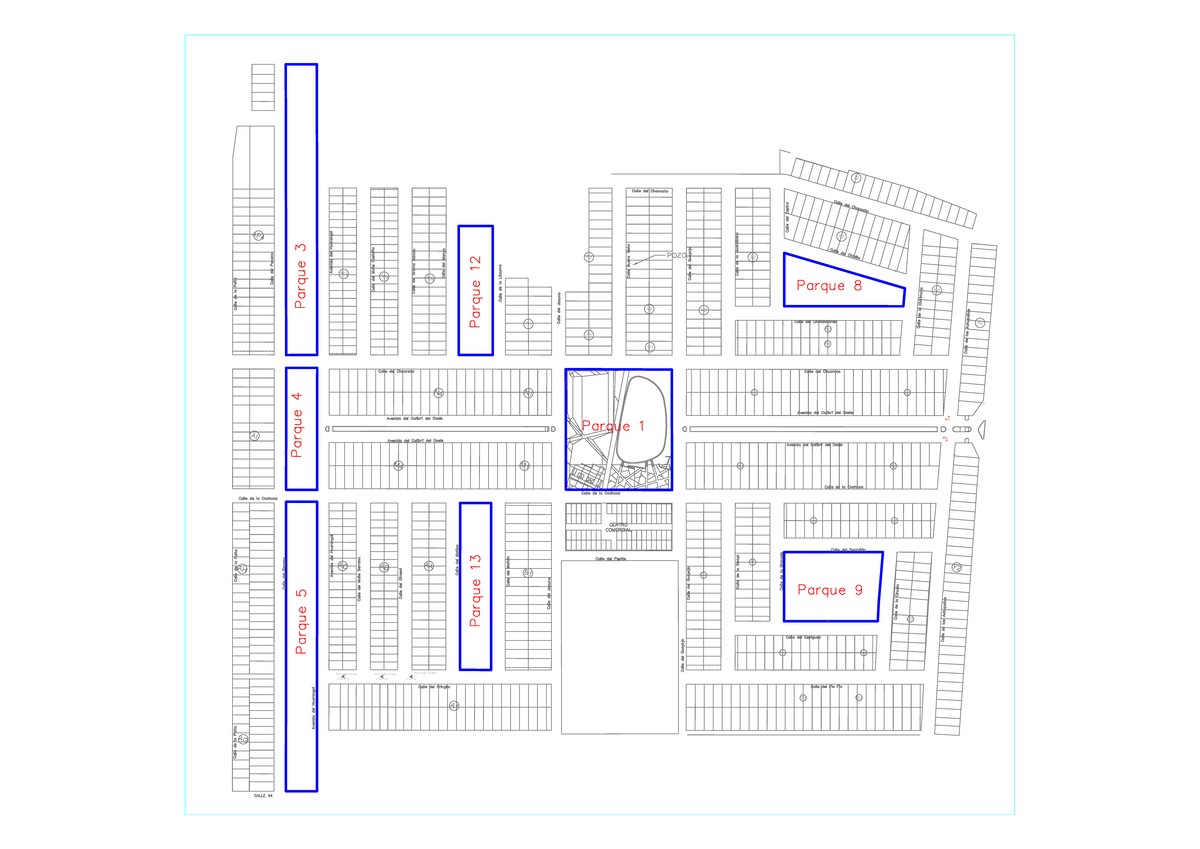Parques LPBV-Model - XXX - POZO PVC-U DN 110 mm PVC-U DN 110 mm AI AH ...