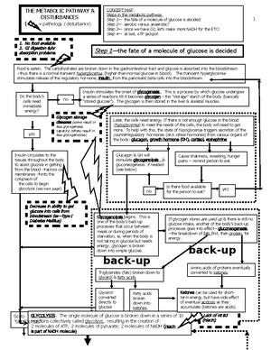 Concept Map Genetic Disorders - CHROMOSOMAL ABERRATIONS Key characteristics (KC): x one or more ...