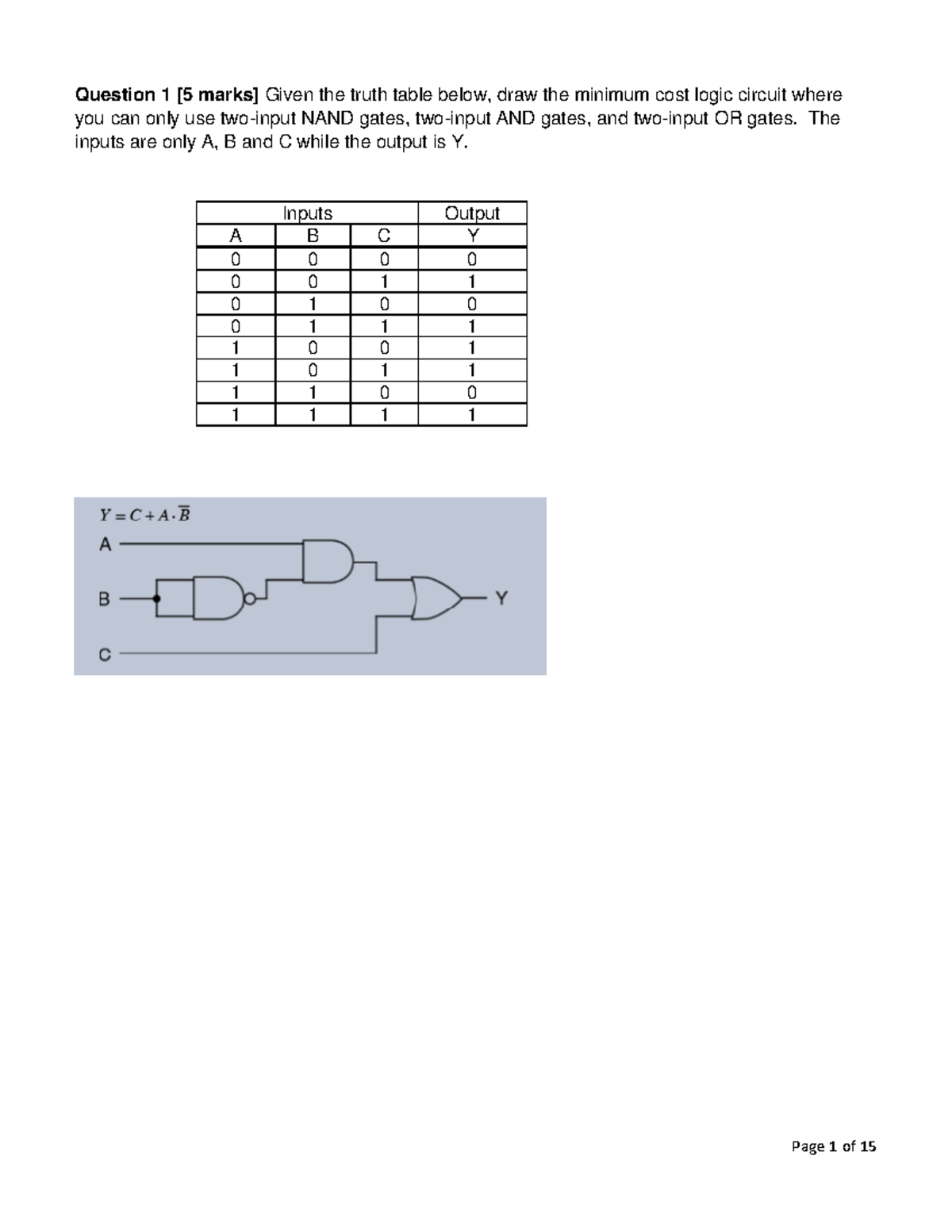 ECE253H1 2018 9 63157082004 9 Midterm ECE253 solutions part A and part ...