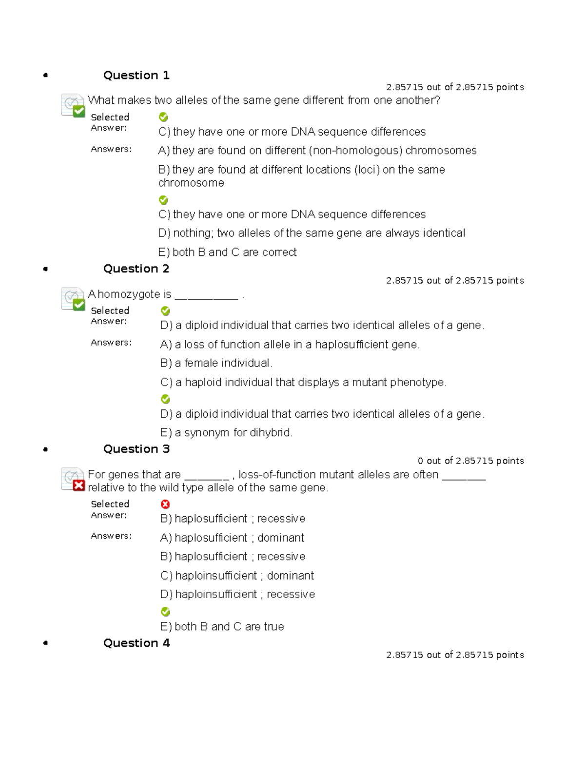 Exam 2 Notes Question 1 2 Out Of 2 Points What Makes Two Alleles Of exam-2-notes-question-1-2-out-of-2-points-what-makes-two-alleles-of