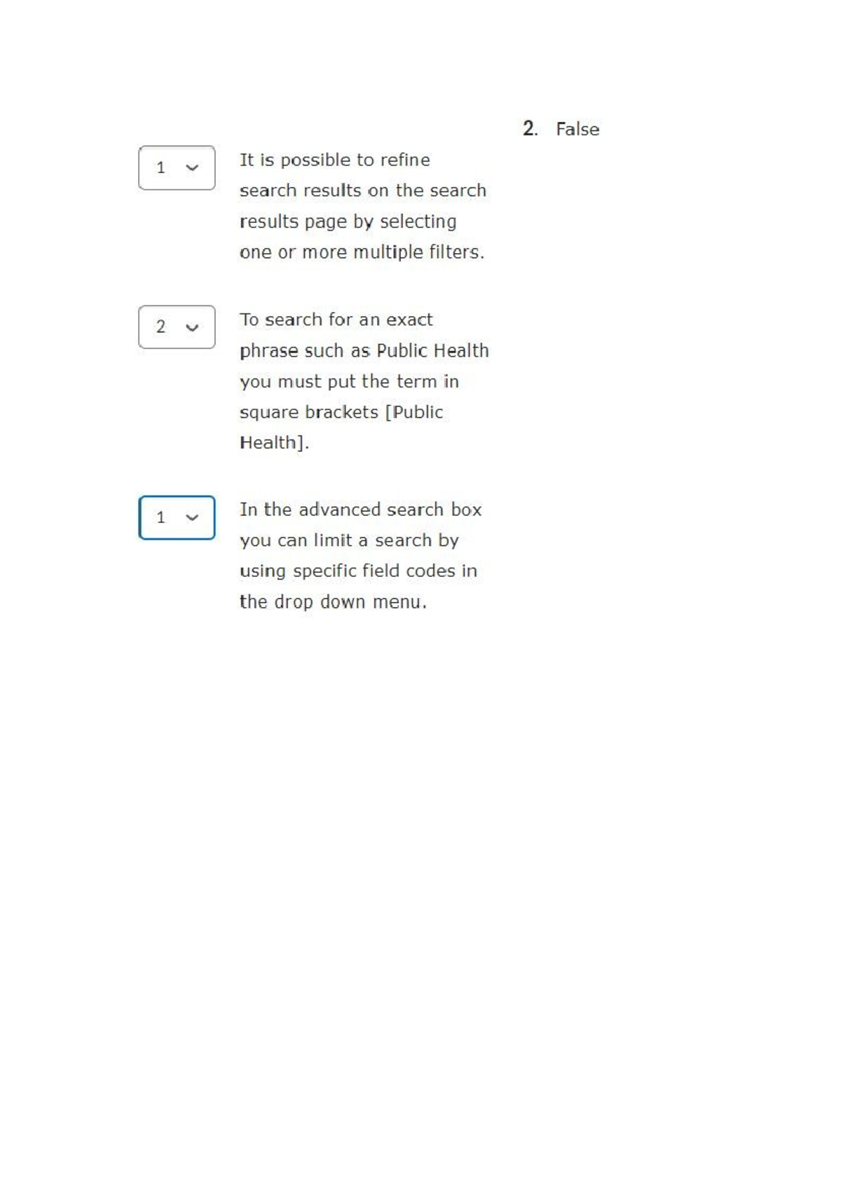 4th quiz answers - information literacy quiz 4 - DPIA20 - Studocu