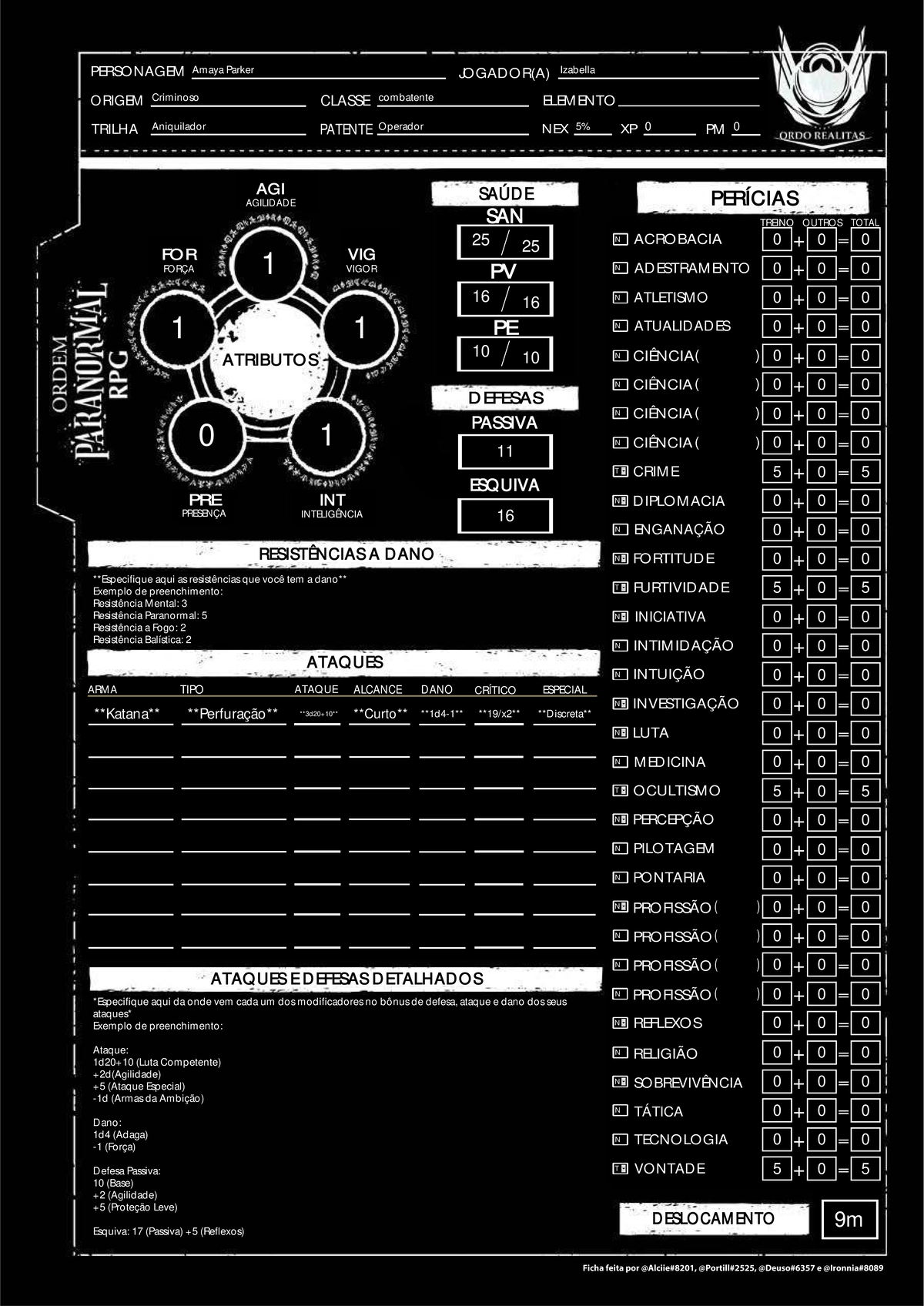 Amaya Parker - rpg - ACRO BACIA ADESTRAM ENTO ATLETISM O ATUALIDADES ...