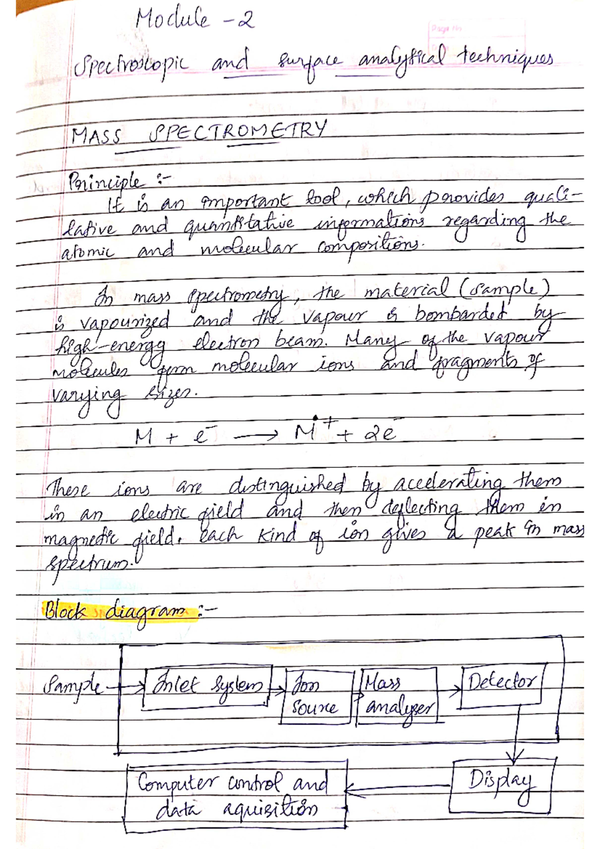 Module 2 spectroscopic and surface analytical techniques - Chemistry For Process Engineering ...