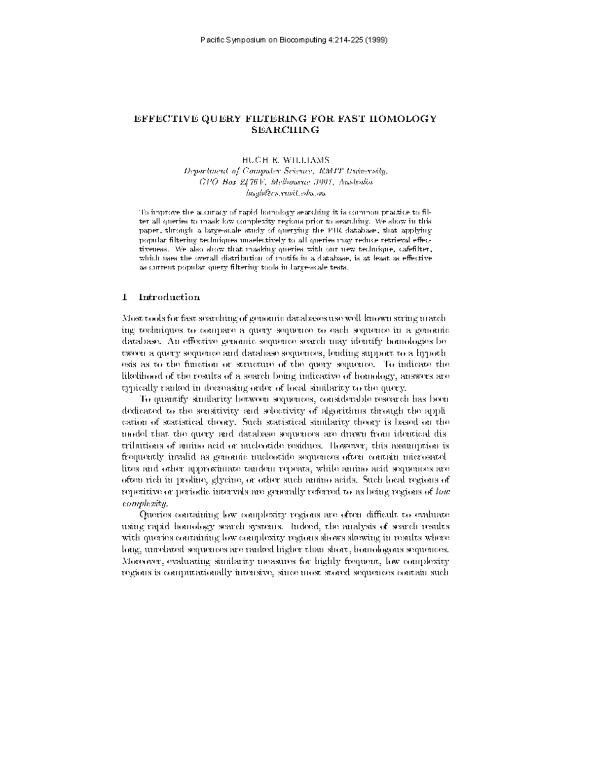 Williams - human and anatomy research lab example 1human and anatomy ...