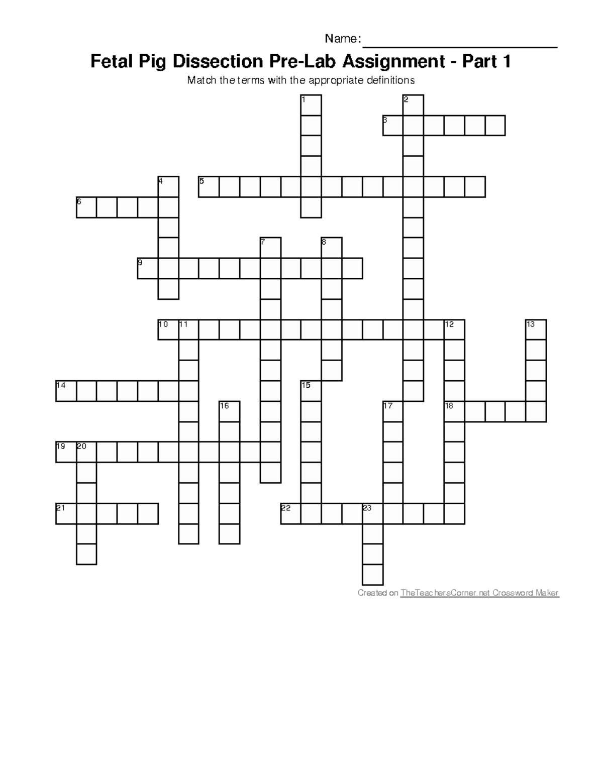 Fetal Pig Dissection Pre-Lab Assignment - Part 1-2 - BIO-182 - Studocu