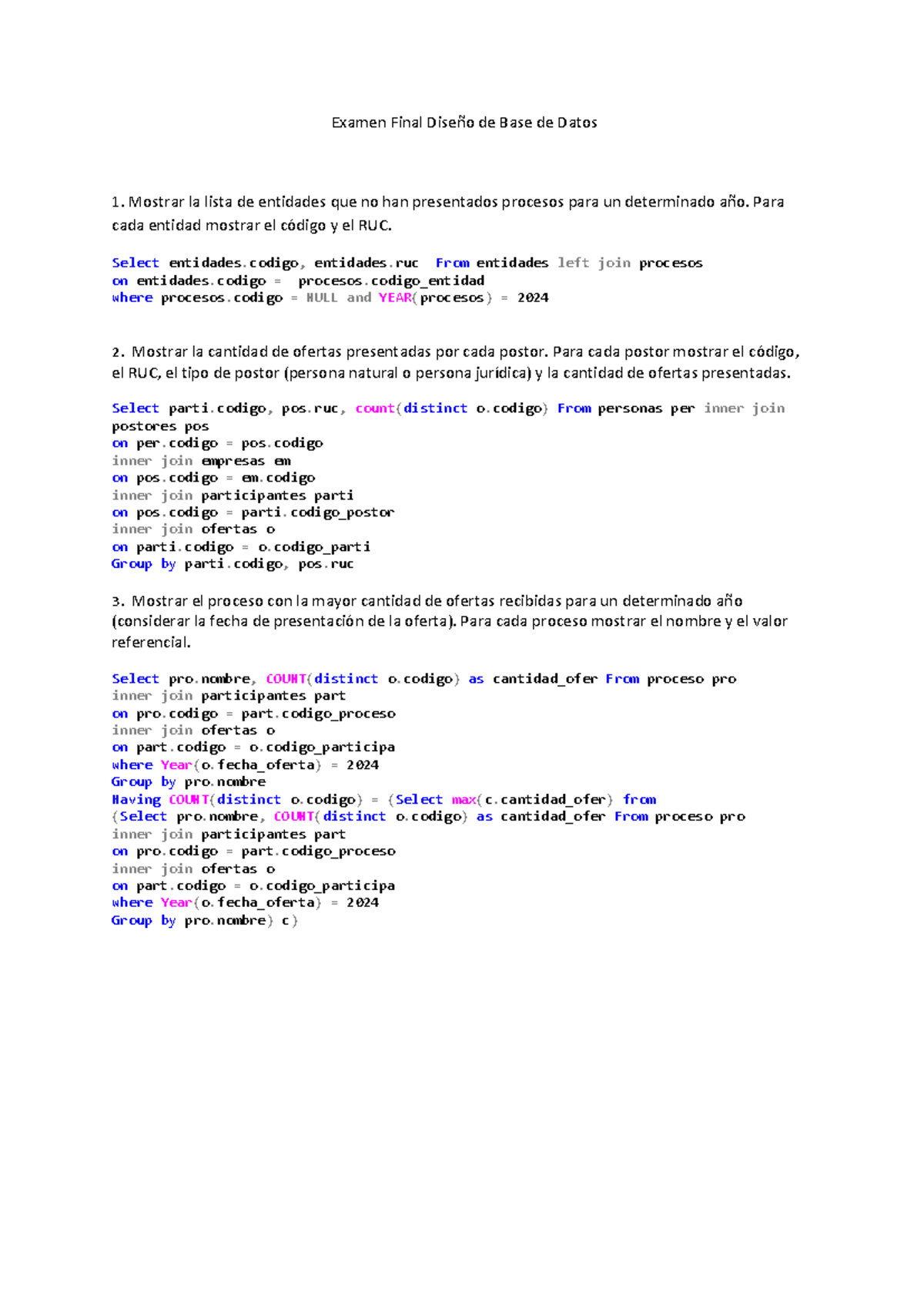 Upc-pre-202401-si400-examen-final-Base de Datos - Examen Final Diseño ...
