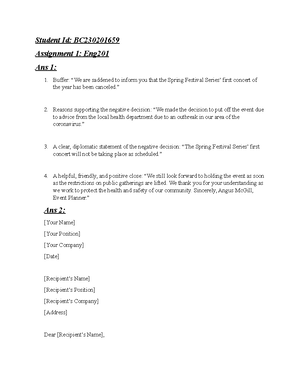 Introduction to assembly language - Student ID: BC Name: Ayesha CS401: Assignment 2 You are ...